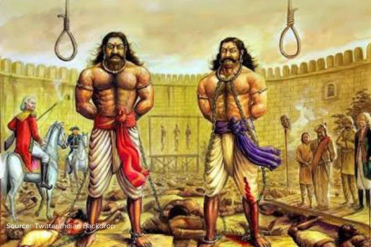 What is the history of Maruthu Pandiyar brothers?