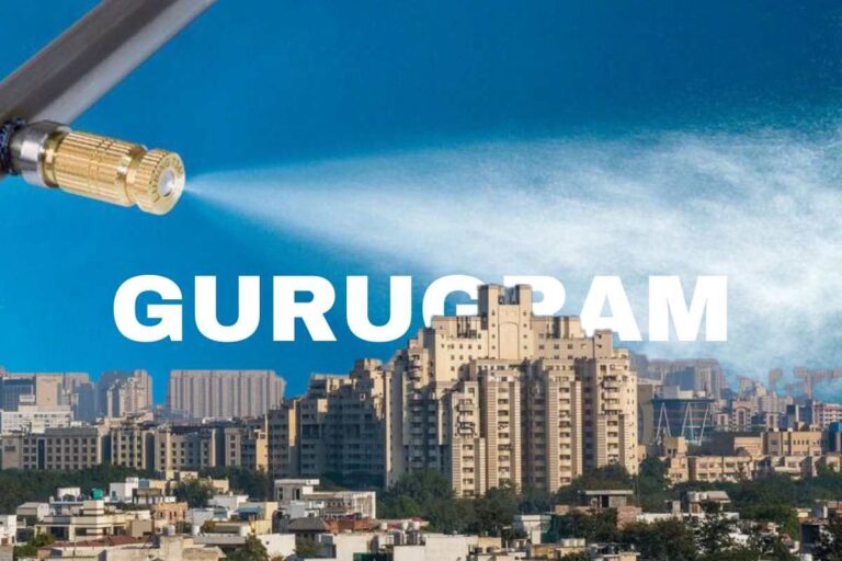 The misting device in Gurugram: a solution to heatwaves and air pollution