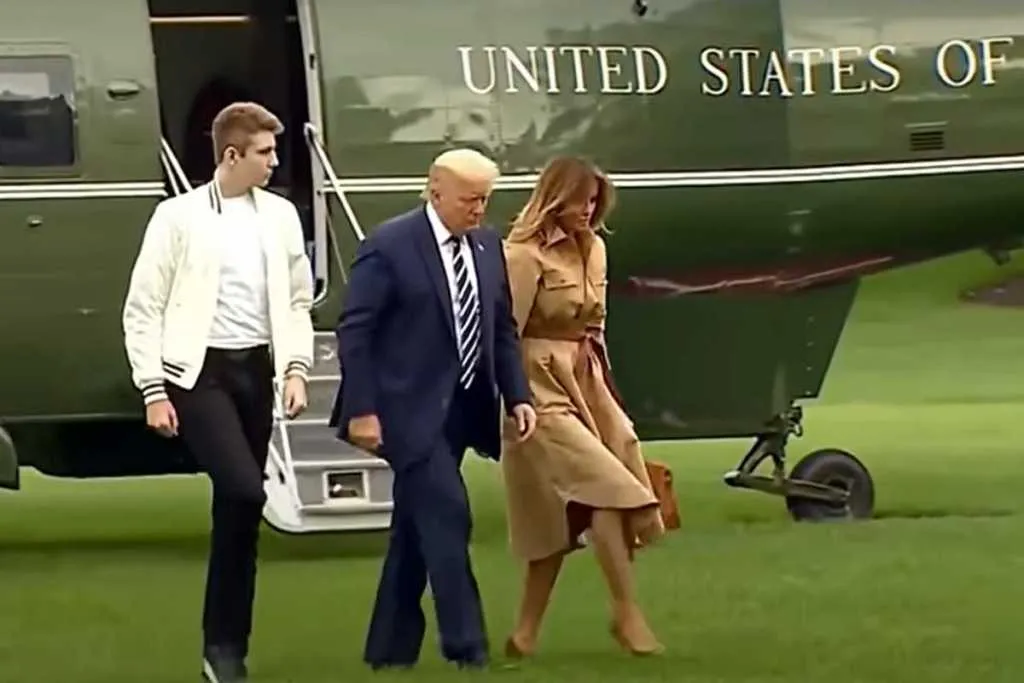Why everyone is making fun of Barron Trump's height?